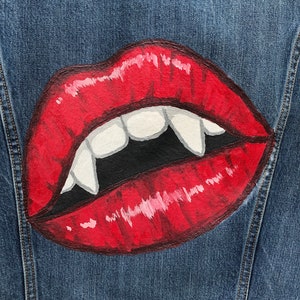 Vamp Denim Jacket - Etsy