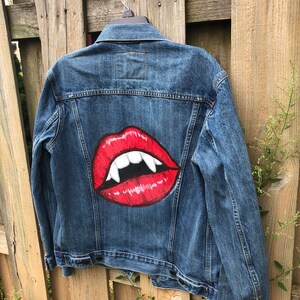 Vamp Denim Jacket - Etsy