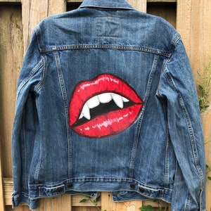 Vamp Denim Jacket - Etsy