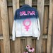 Girl Power Hand-painted Denim Jacket - Etsy