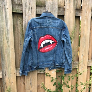 Vamp Denim Jacket - Etsy