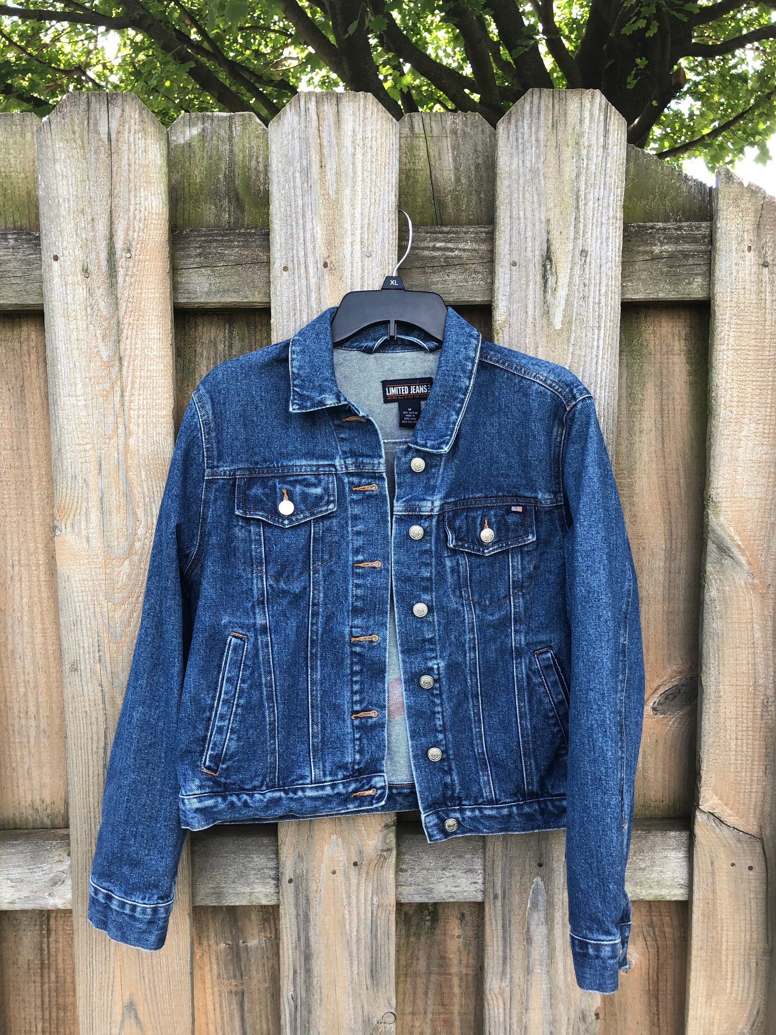 Night Sky Hand-painted Denim Jacket | Etsy