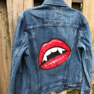Vamp Denim Jacket - Etsy