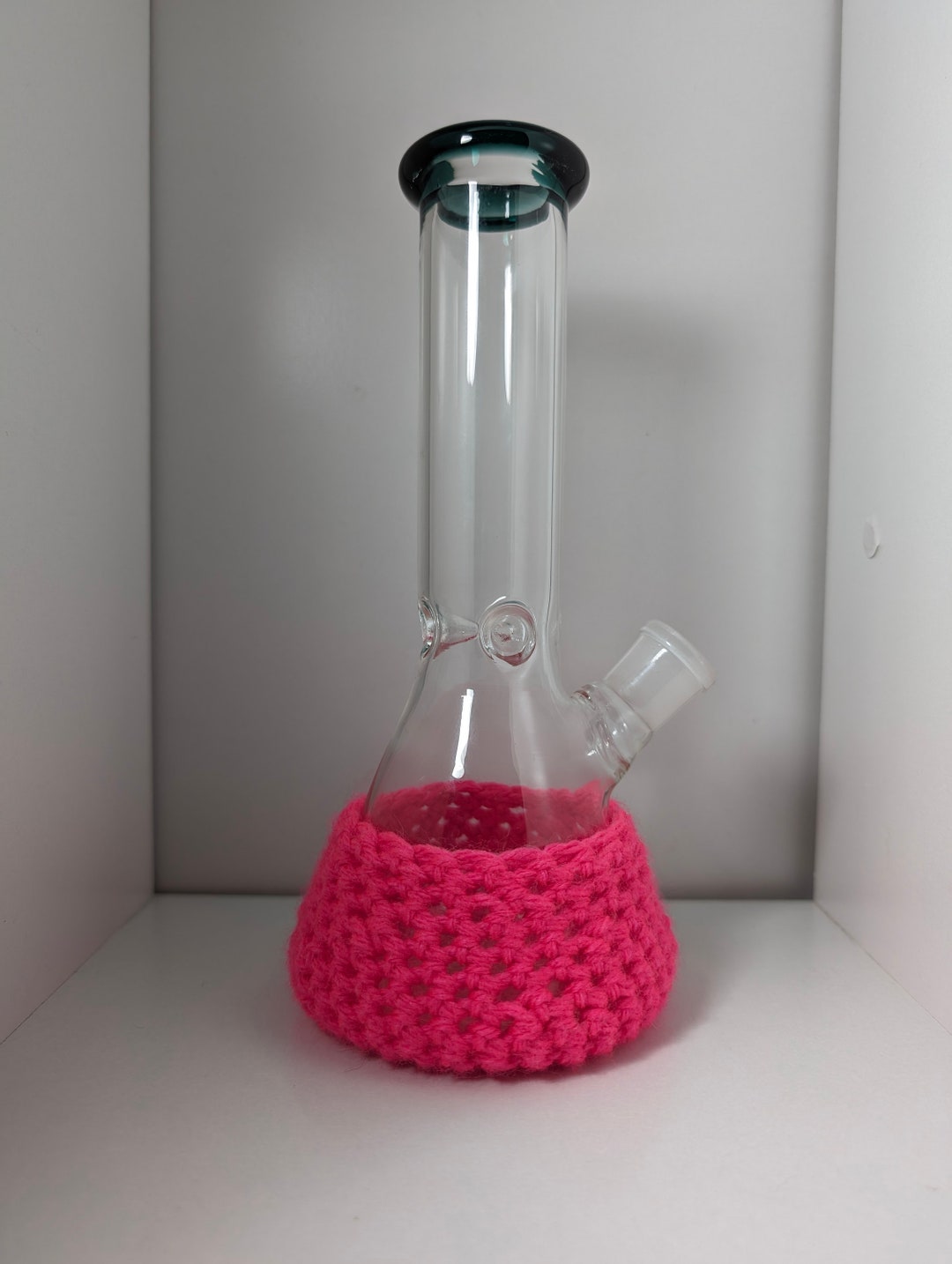 Valentine's Day Hot Pink Glass Cover | Bong Seat | Bong Cover *multiple ...
