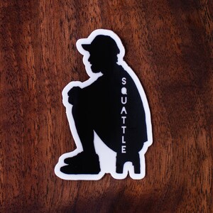 Squattle Logo Sticker - Etsy