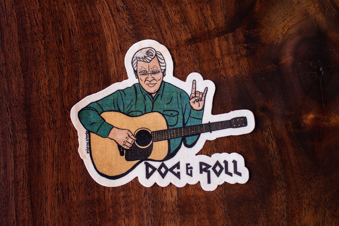 Doc and Roll Sticker - Etsy