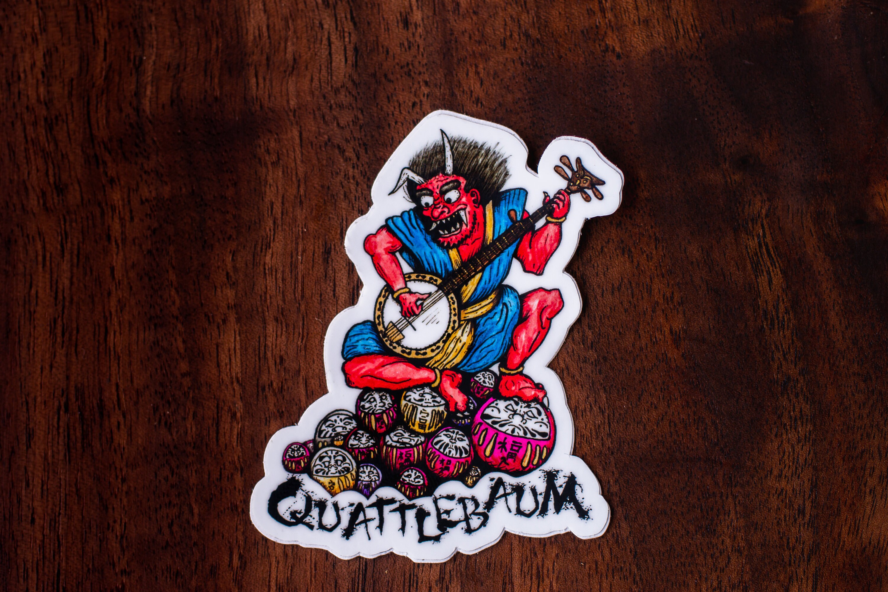 Banjo Demon Sticker - Etsy