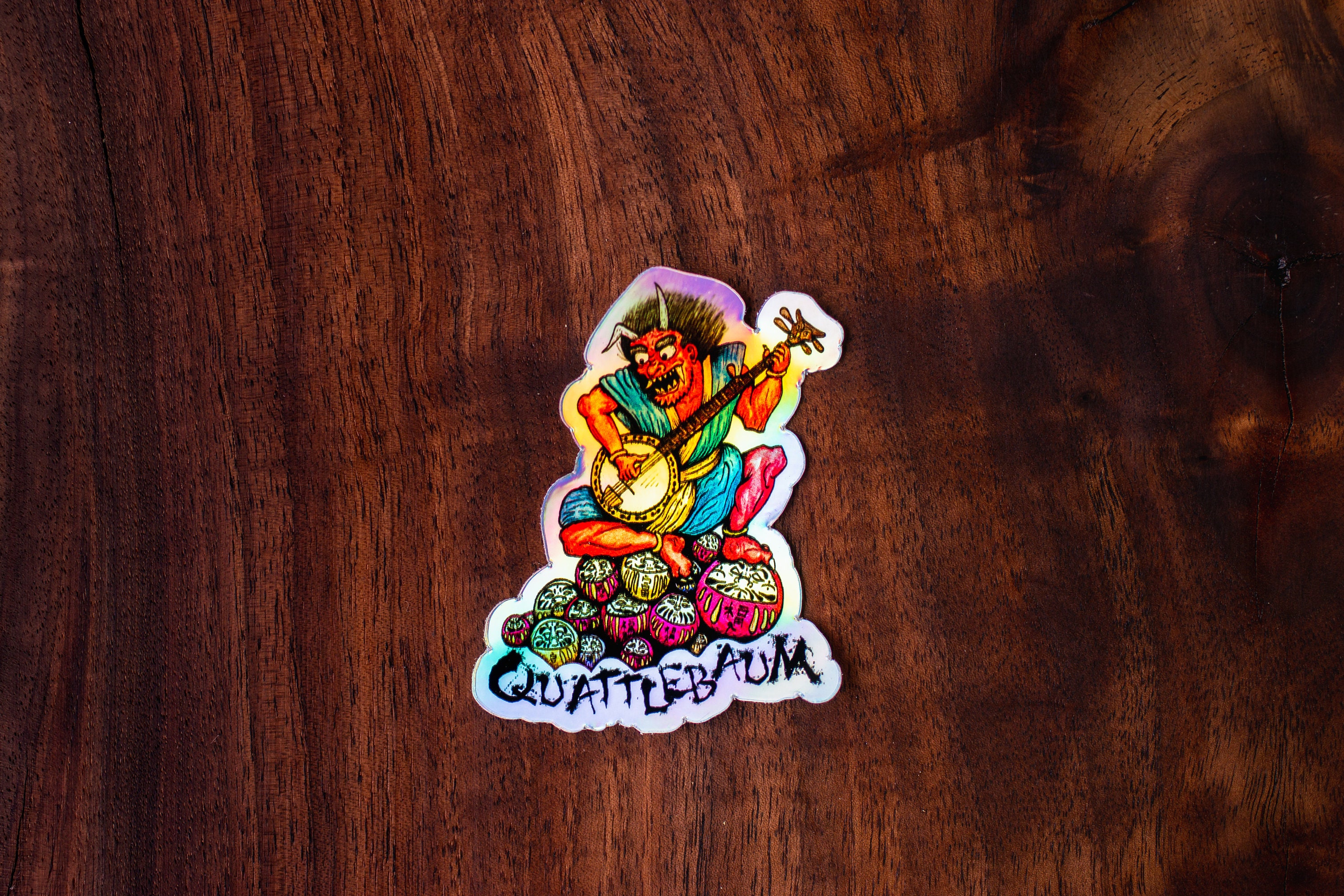 Banjo Demon Sticker - Etsy