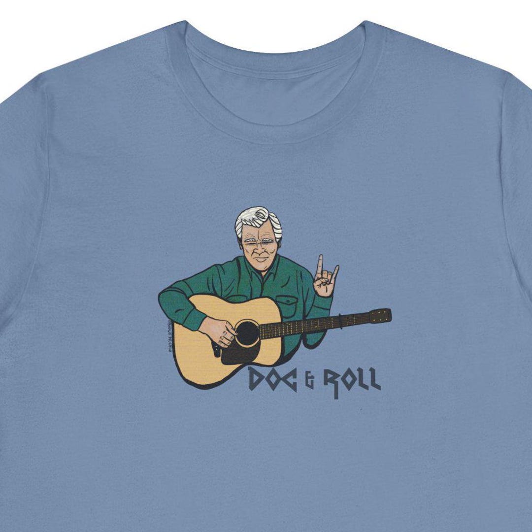 Doc & Roll! ~ Doc Watson Tee ~ - Etsy
