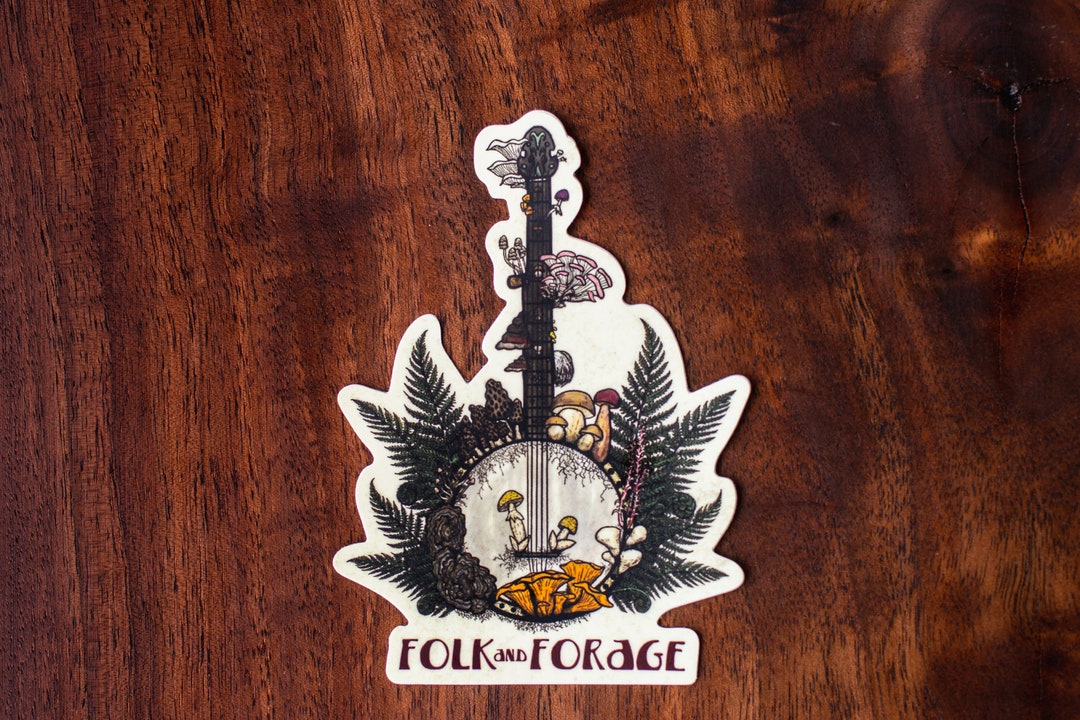 Folk & Forage Sticker - Etsy