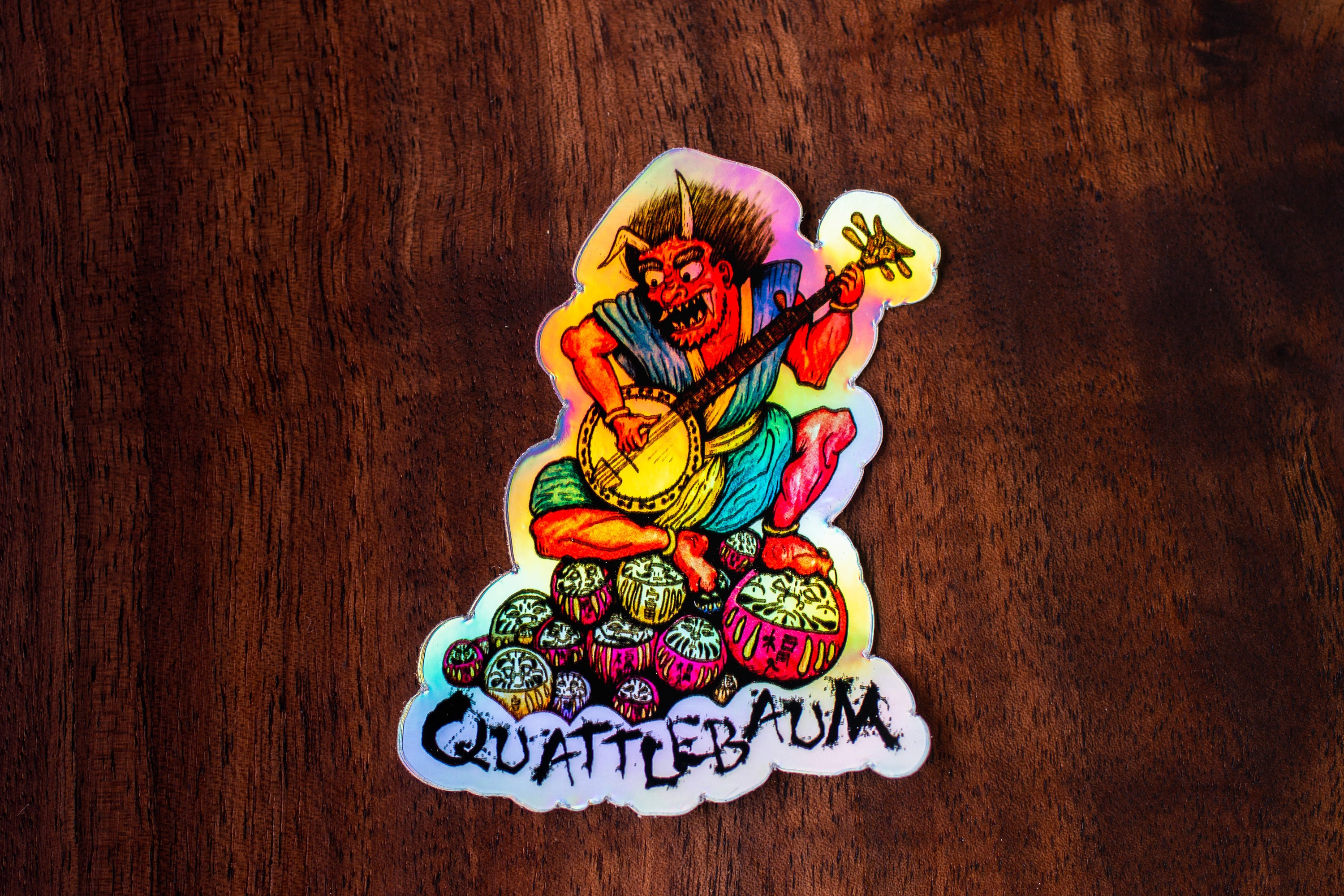 Banjo Demon Sticker - Etsy