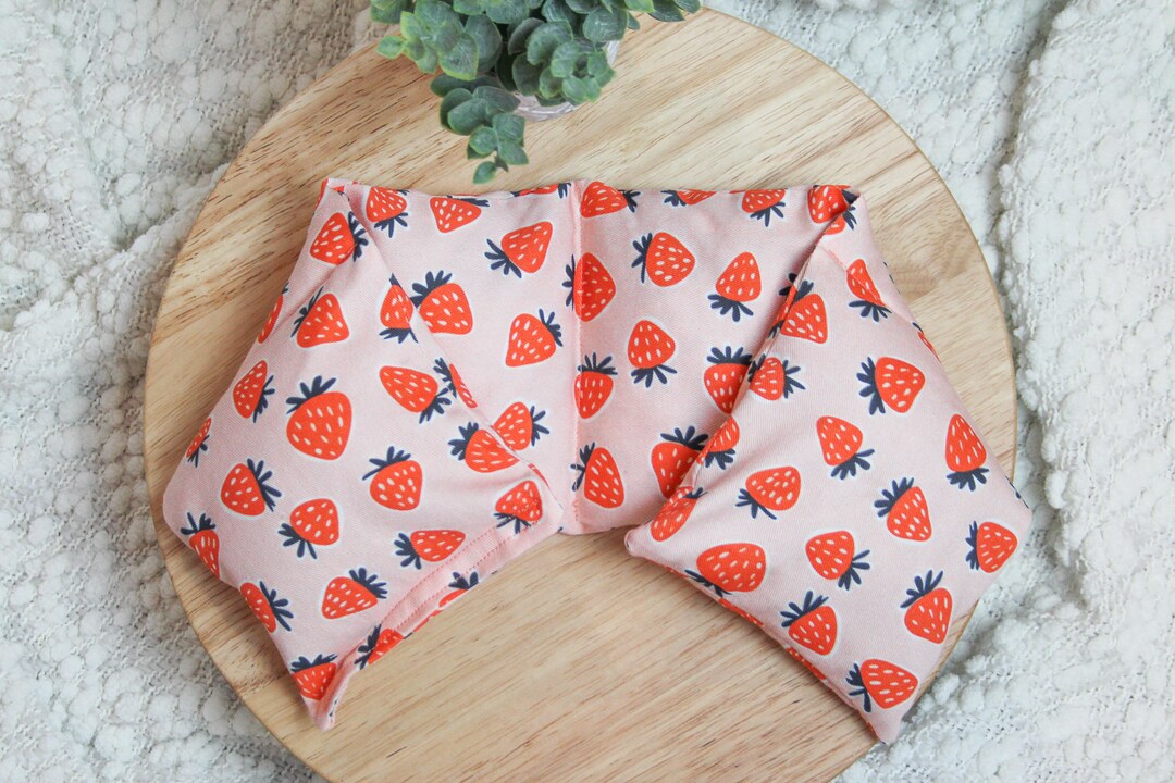 Flaxseed Weighted Neck Wrap | All Natural Cotton Rice Neck Warmer ...