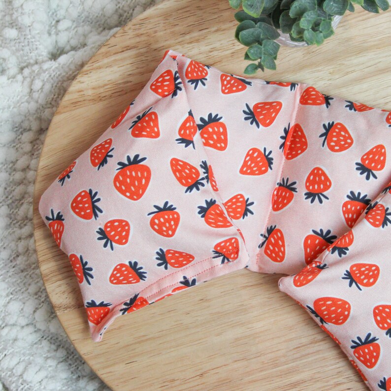Flaxseed Weighted Neck Wrap All Natural Cotton Rice Neck Warmer ...