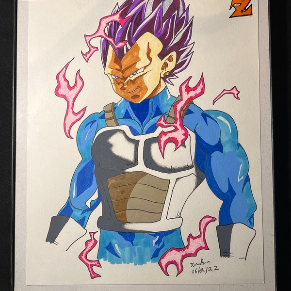 Ultra Ego Vegeta Figure - Etsy