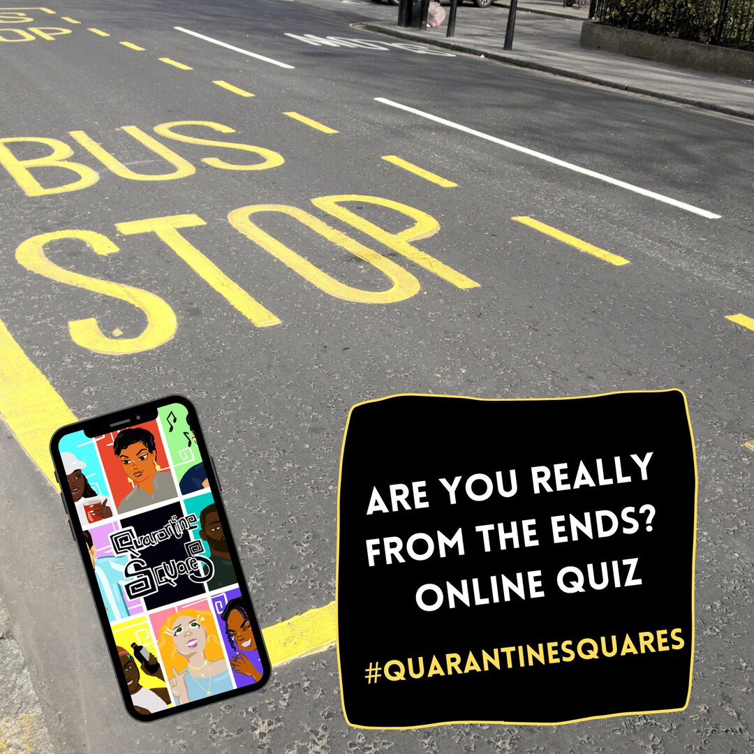 Are You Really From the Ends? Quarantine Squares Online Virtual Game ...