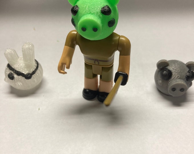 Roblox Piggy Toy Bundle Work on Roblox and Lego Figures. - Etsy