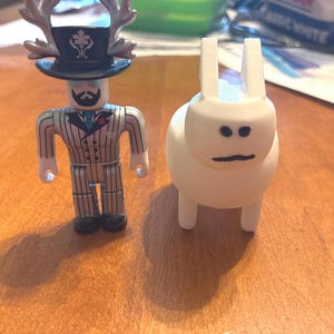 Gubby From Roblox 3d Print Meme Bunny. Forsaken Game, Dream Game Rabbit ...