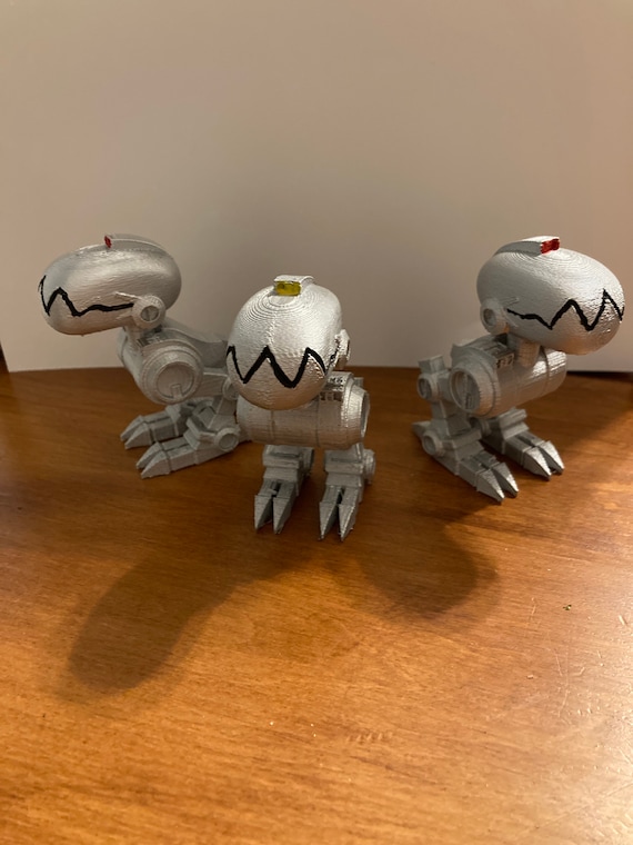 Teenage Mutant Ninja Turtles TMNT Mouser Figures lot of 3 | Etsy