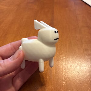 Gubby From Roblox 3d Print Meme Bunny. Forsaken Game, Dream Game Rabbit ...
