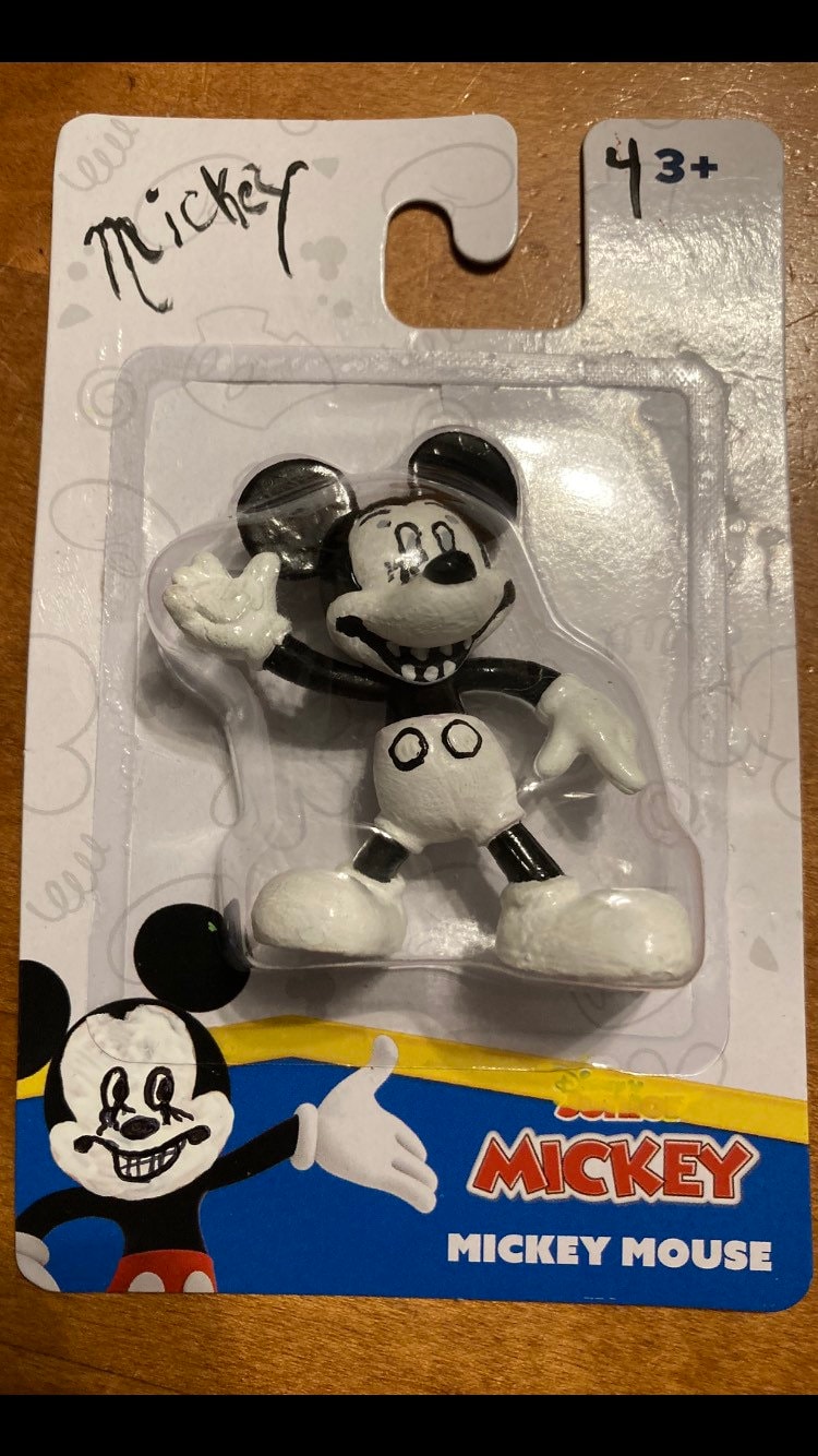 Creepypasta, Friday Night Funkin Mickey .Avi pvc figure Creepypasta, Friday Night Funkin Mickey .Avi pvc figure
