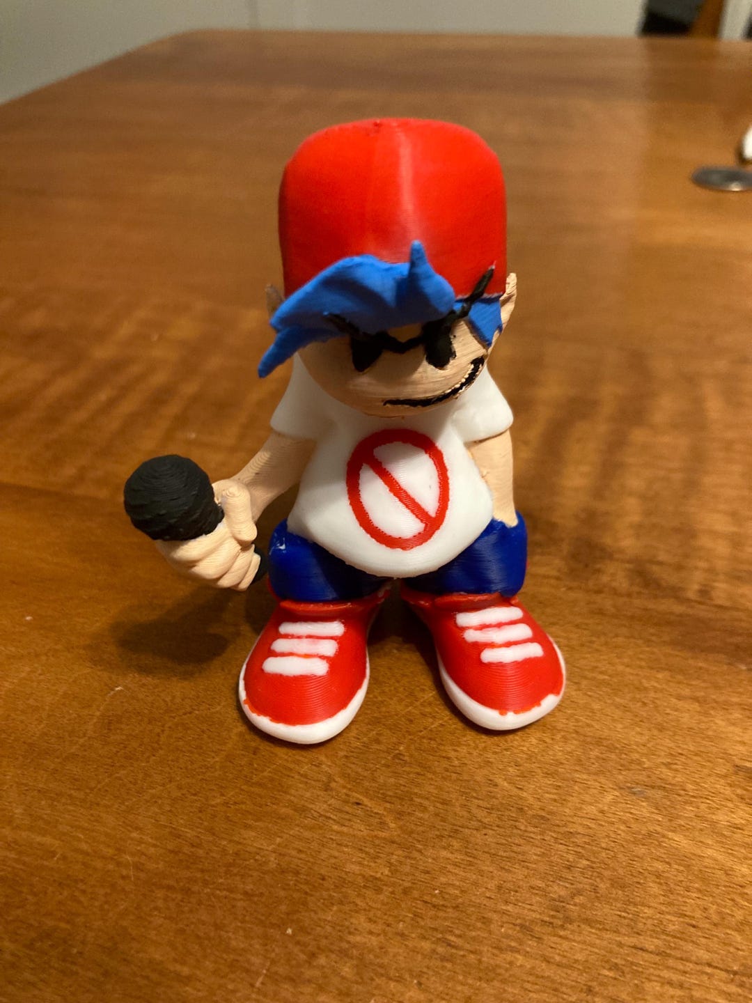 Friday Night Funkin Boyfriend Figure bf 3d Print and Paint. - Etsy