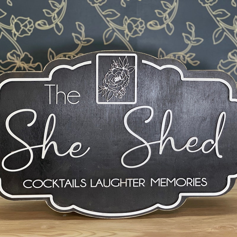She Shed Signs - Etsy