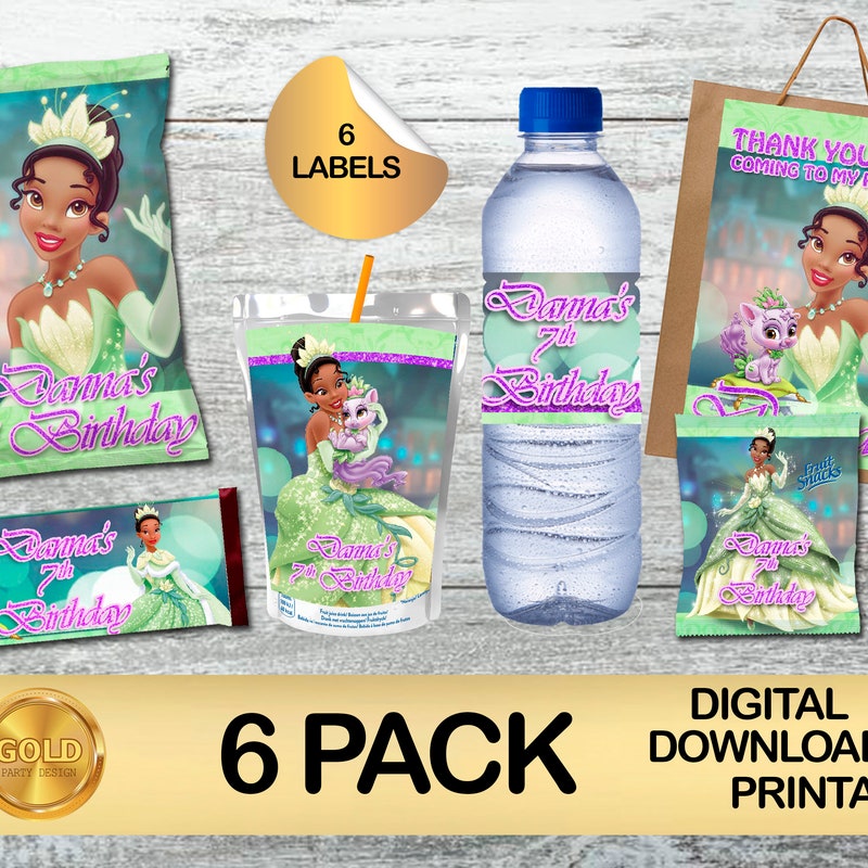 Princess Labels - Etsy