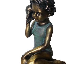 Girl Shelf Statue - Etsy