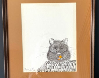 Vintage Pen & Ink Drawings & Illustrations - Etsy