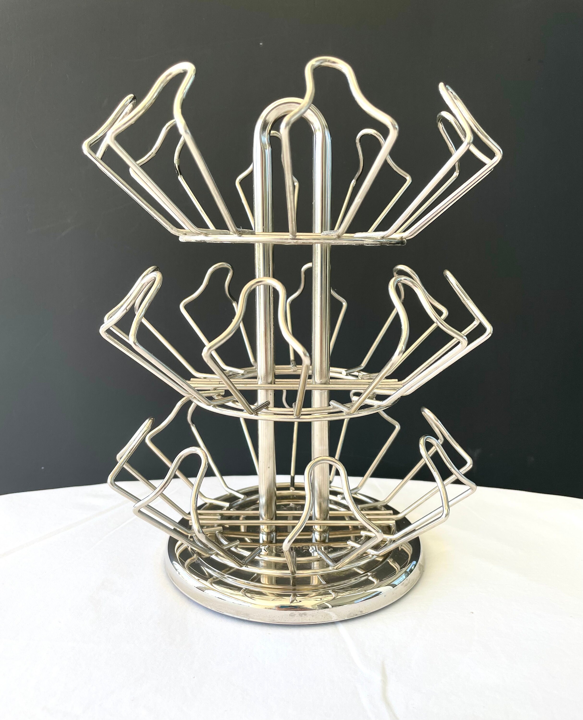 Keurig K-cup Rotating Spinning Carousel Coffee Pod Holder Rack Holds 24 ...