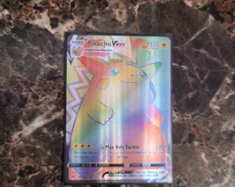 Pikachu Gx Gmax Vmax Gigantamax Ex Pokemon Card - Etsy