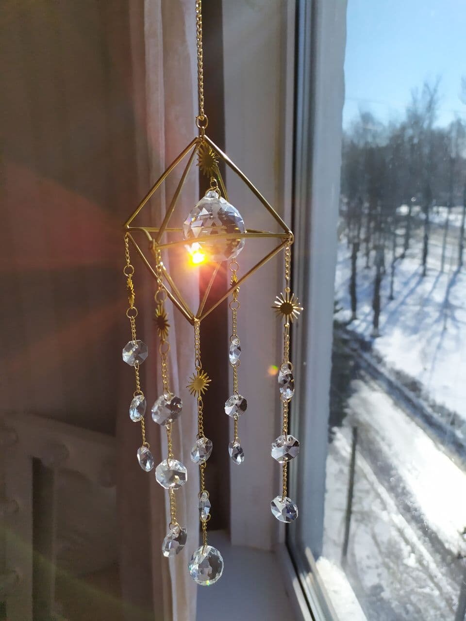 Suncatchers for Windows Crystal Light Catcher Suncatchers - Etsy