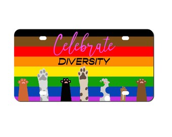 Gay Pride License Plate - Etsy