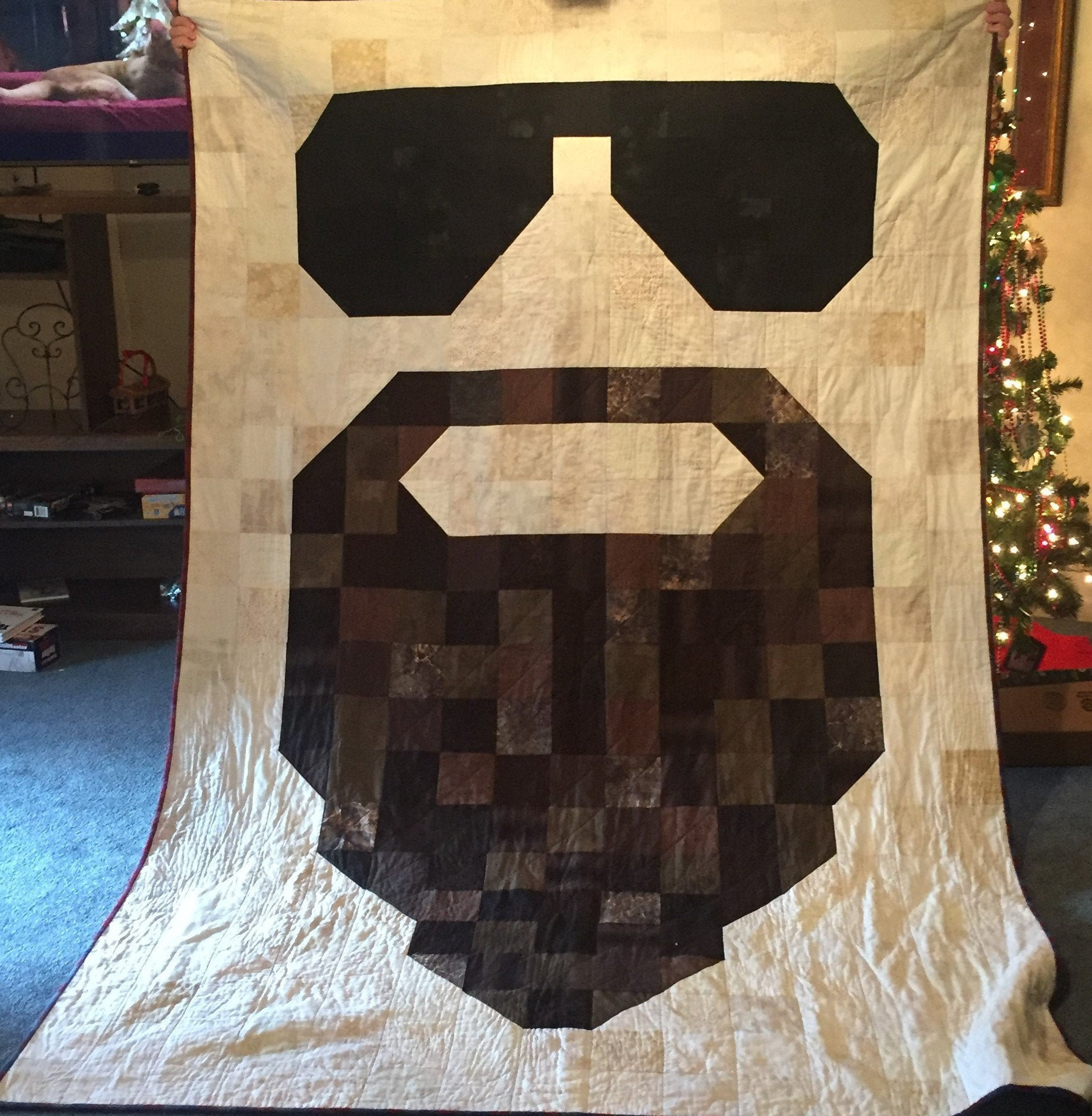 Easy Beard Quilt Pattern PDF - Etsy