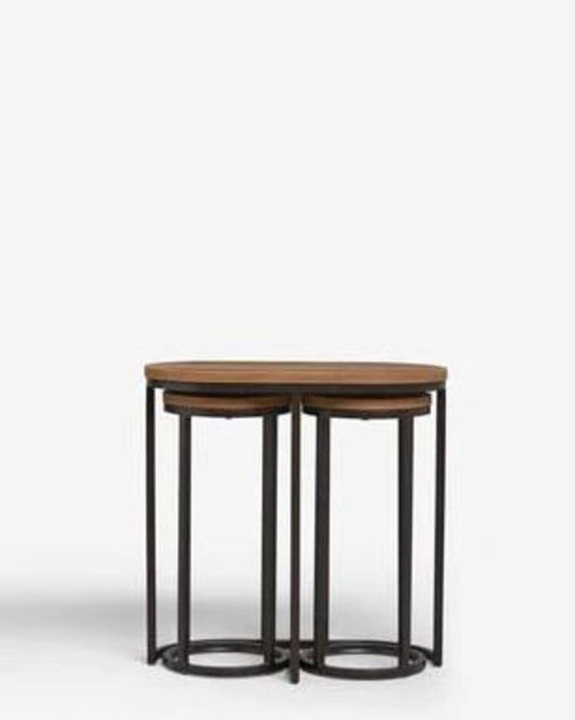 Round Nesting Living Lounge Bedroom Side Tables Set of 3, Side Table ...