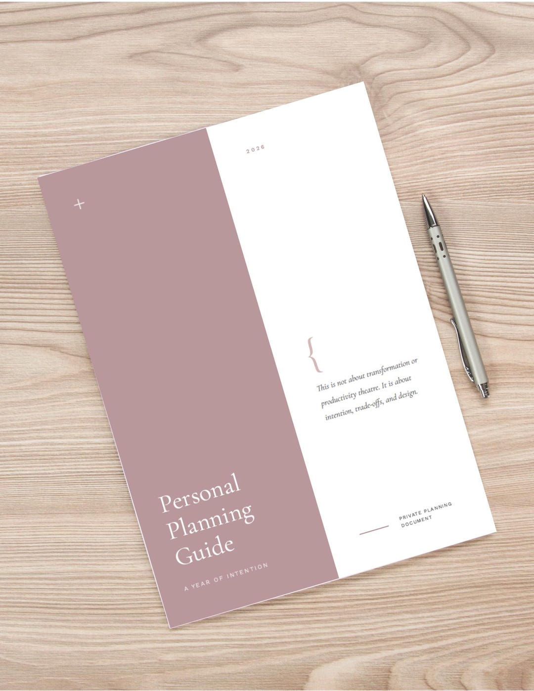 2026 Personal Planning Guide – A Year of Intention - Etsy