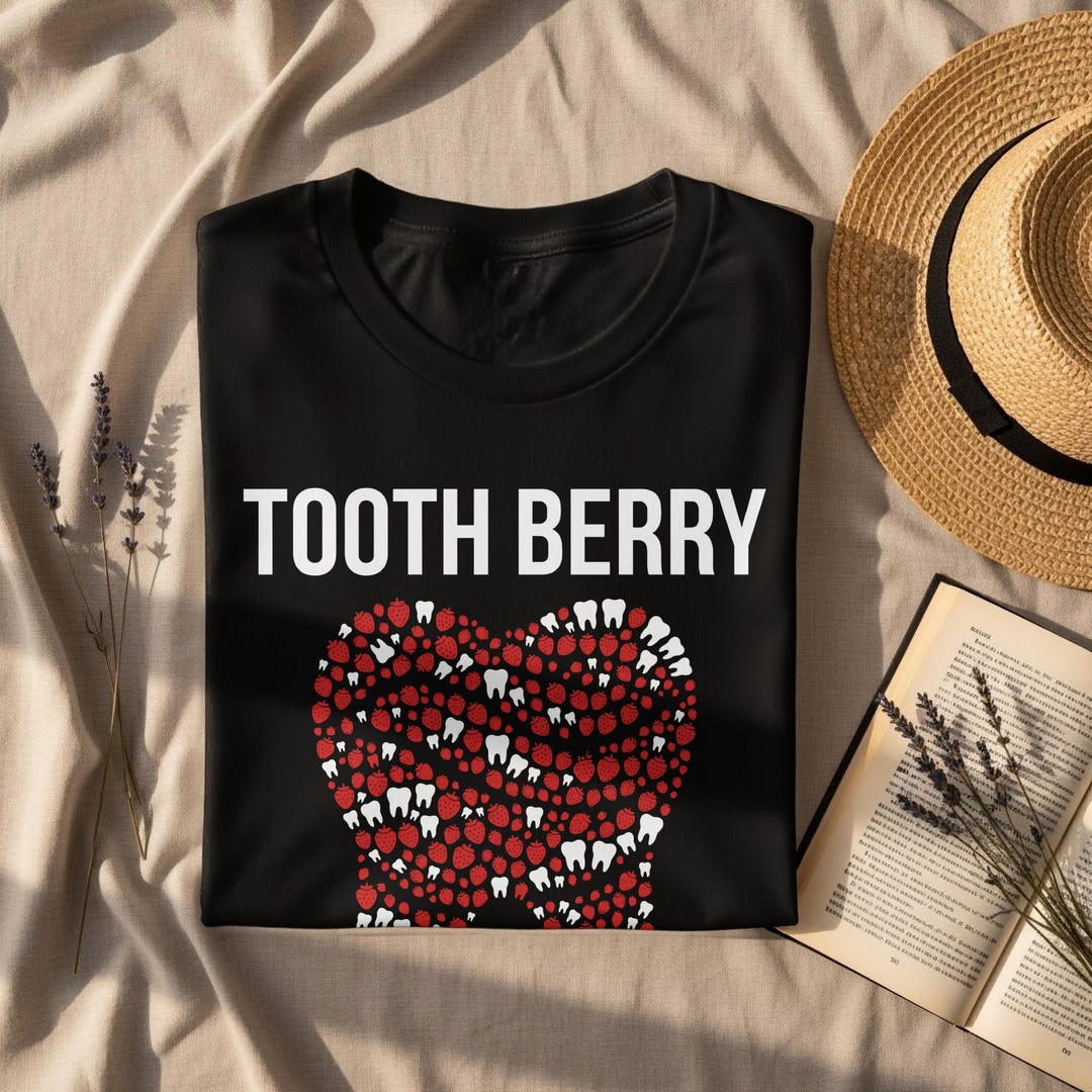 Tooth Berry T-shirt, Dental Assistant Tee, Funny Dentist Shirt ...