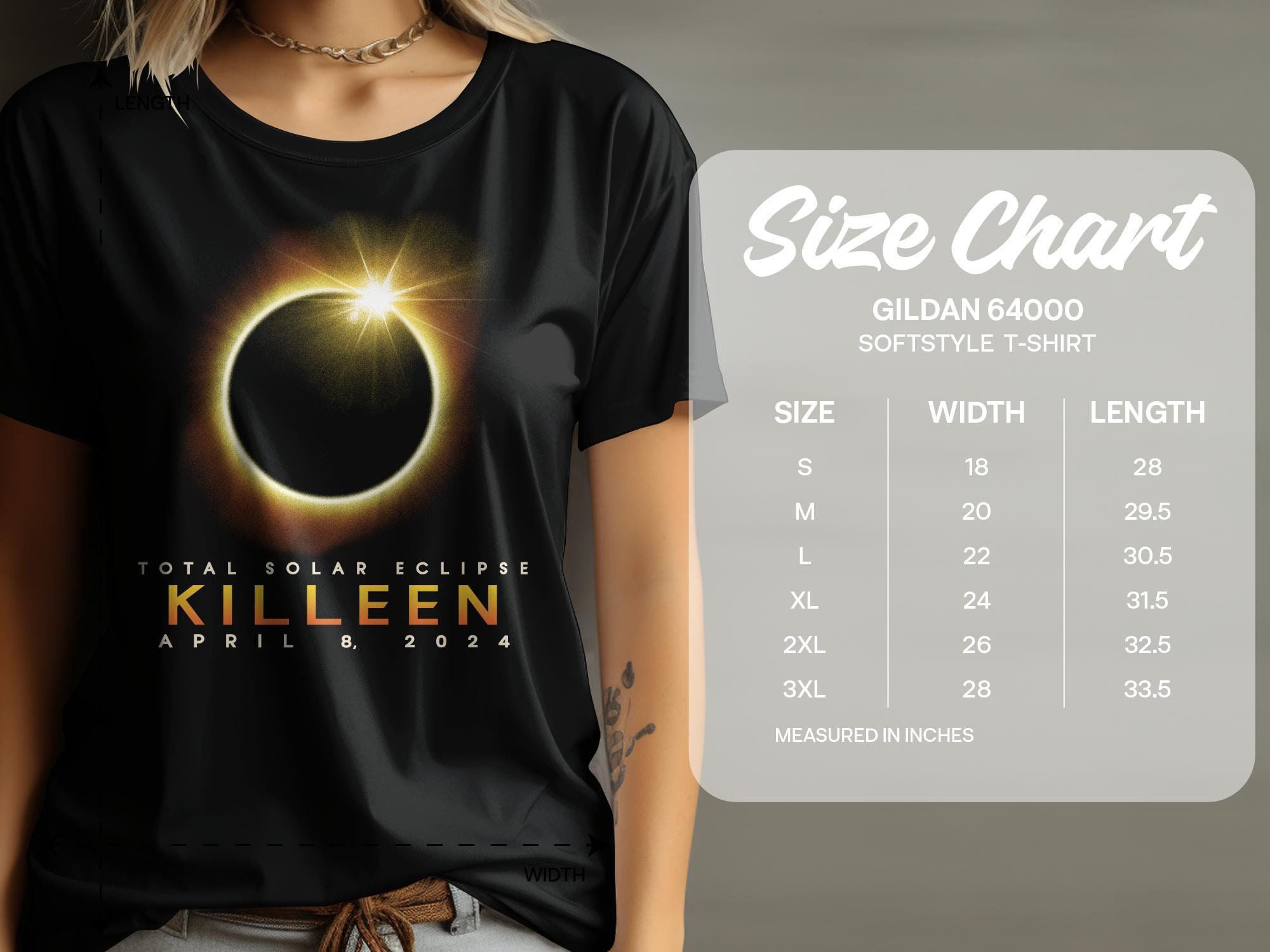 Total Solar Eclipse Killeen Texas Shirt, Sweatshirt, April 8 2024 ...