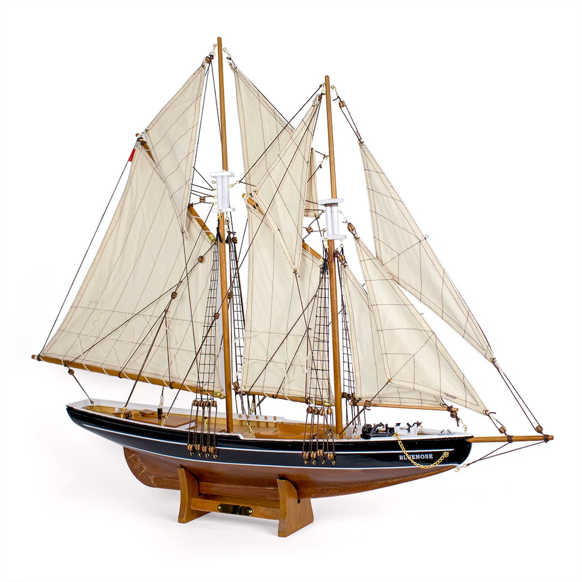 Bluenose Model Ship in Natural Color - Etsy
