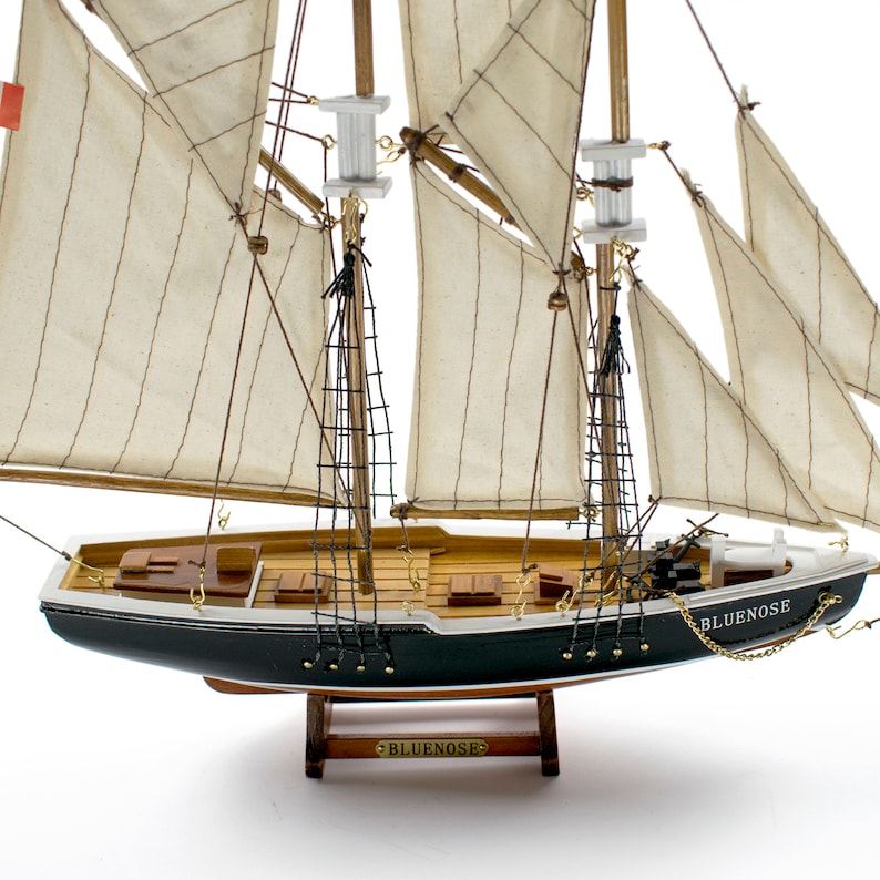 Original Bluenose Model Ship - Etsy