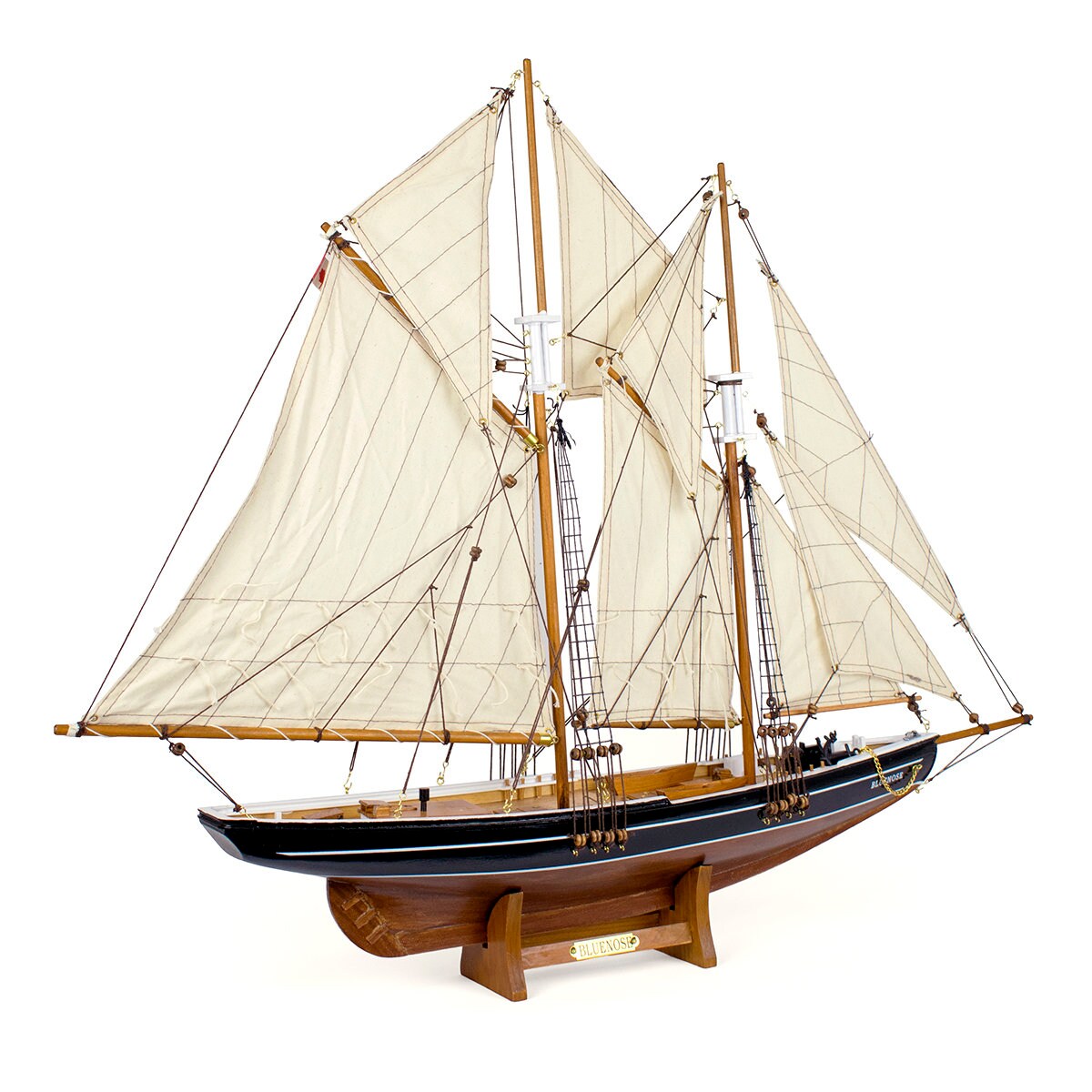 Bluenose Model Ship in Natural Color - Etsy