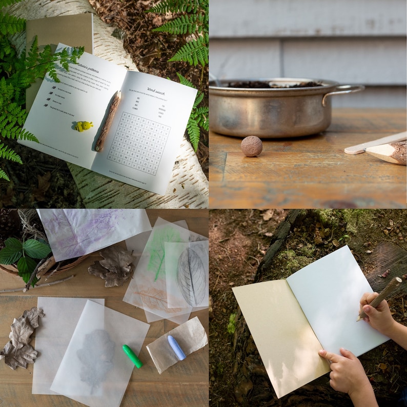 Kids Eco-friendly Nature Activity Pack With Year-round Seed - Etsy