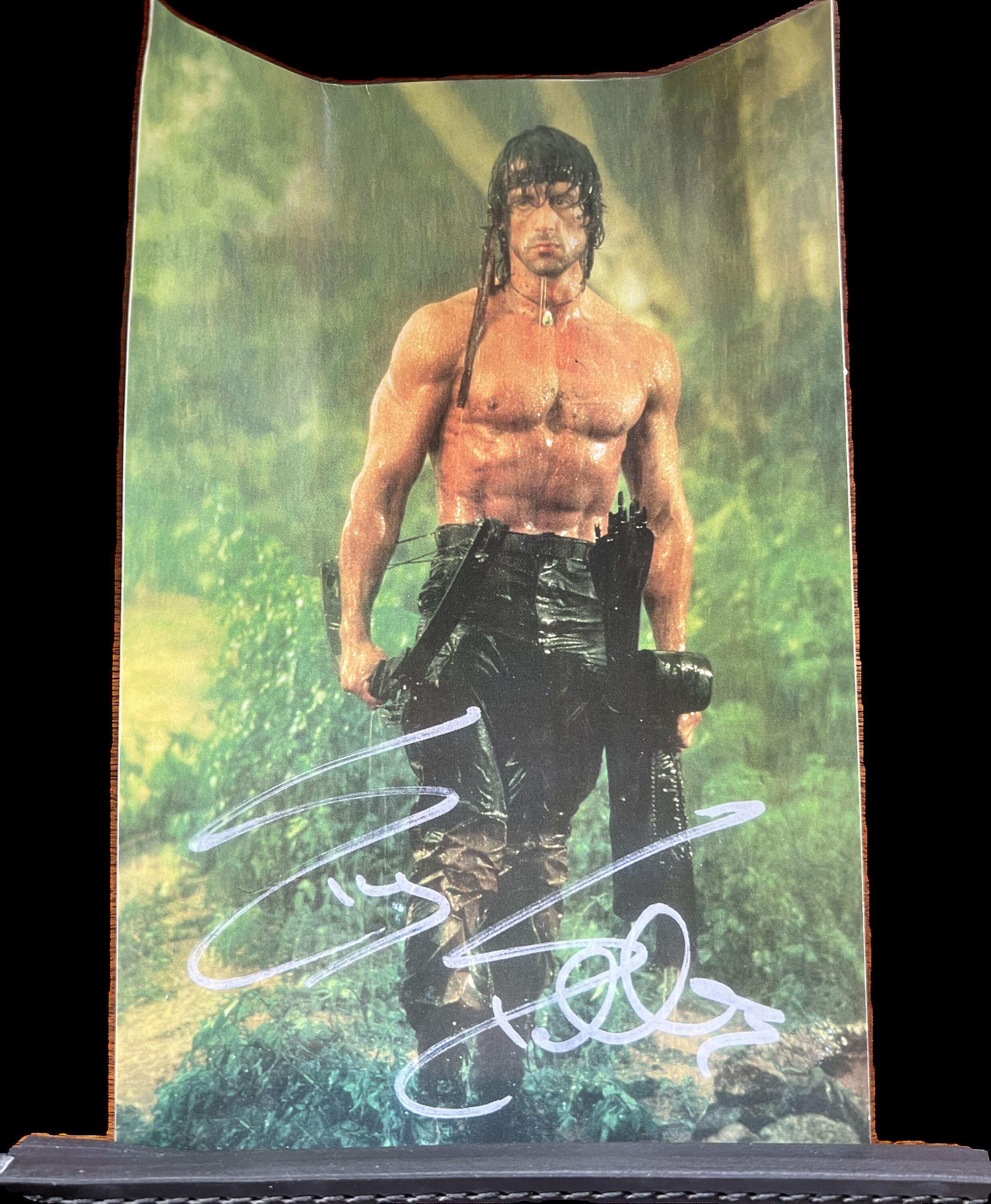 New MC Rambo First Blood Part II Sylvester Stallone Limited Edition ...