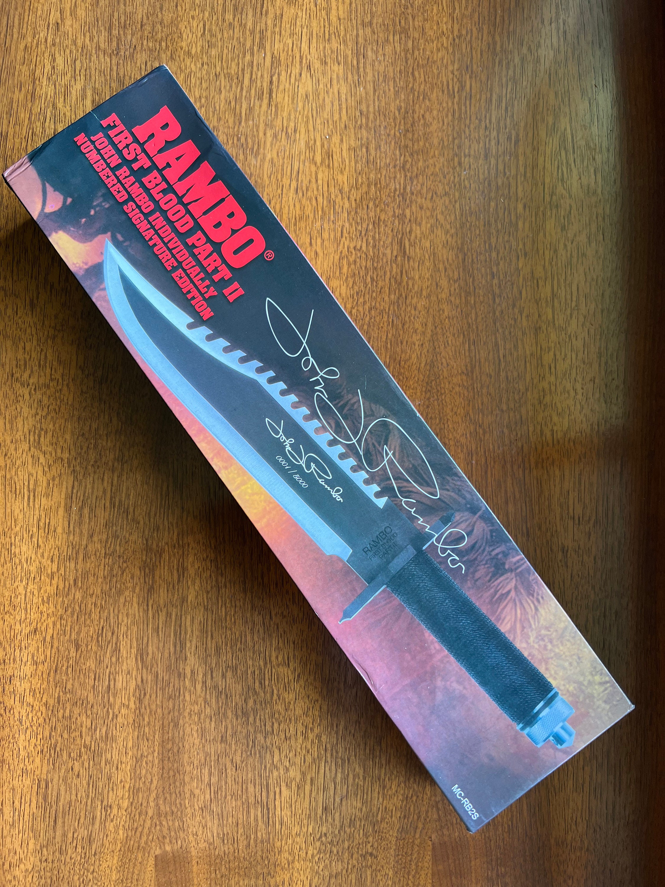 New MC Rambo First Blood Part II John Rambo Limited Edition Knife - Etsy