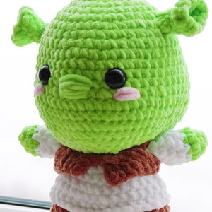Crochet Pattern Ogre jumbo, Amigurumi Tutorial in English, PDF Download ...