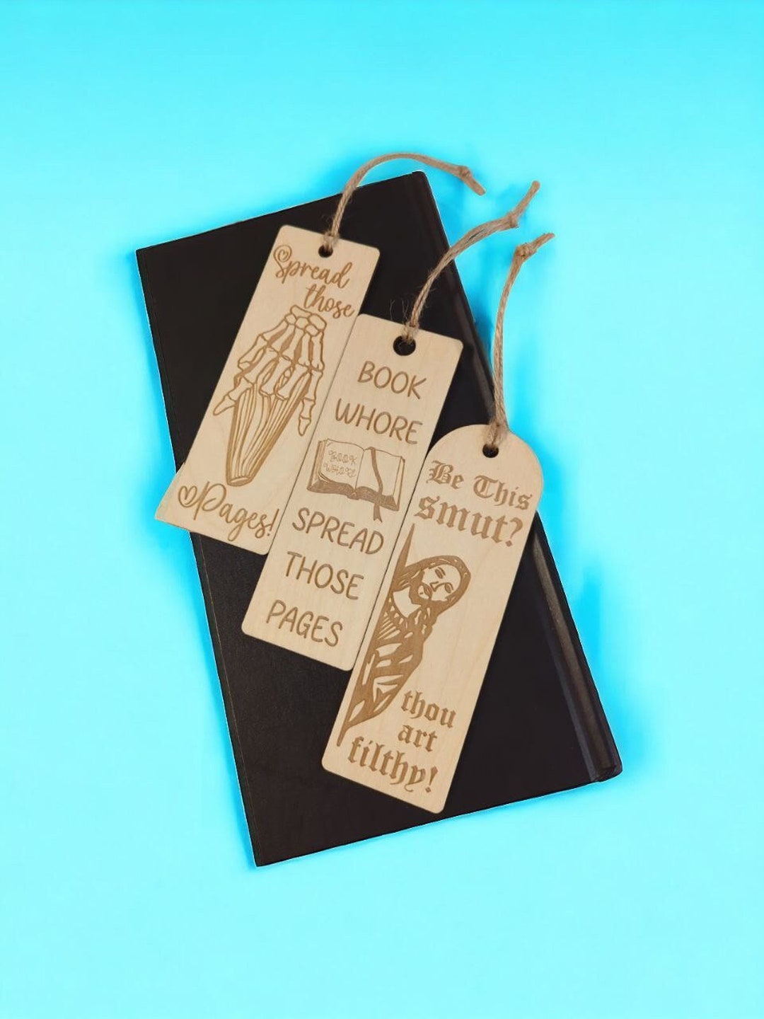 Spicy Smut Premium Hard Wood Durable Bookmarks - Etsy