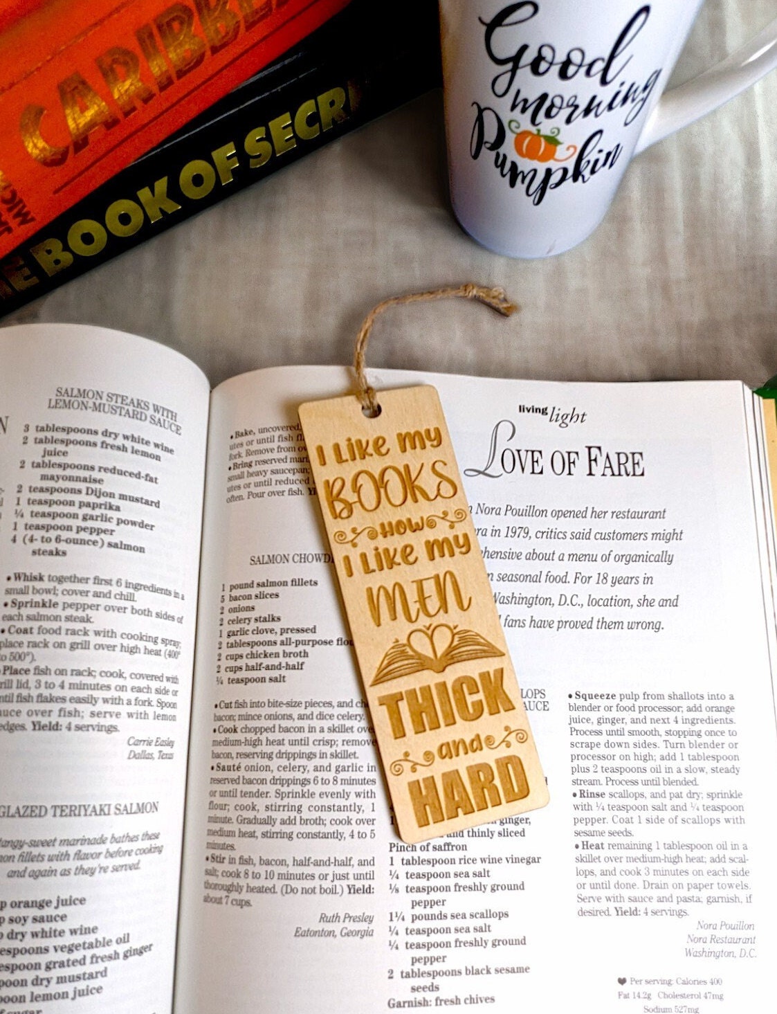 Books Thick and Hard Custom Engraved Smut Spicy Bookmark With Tassel ...