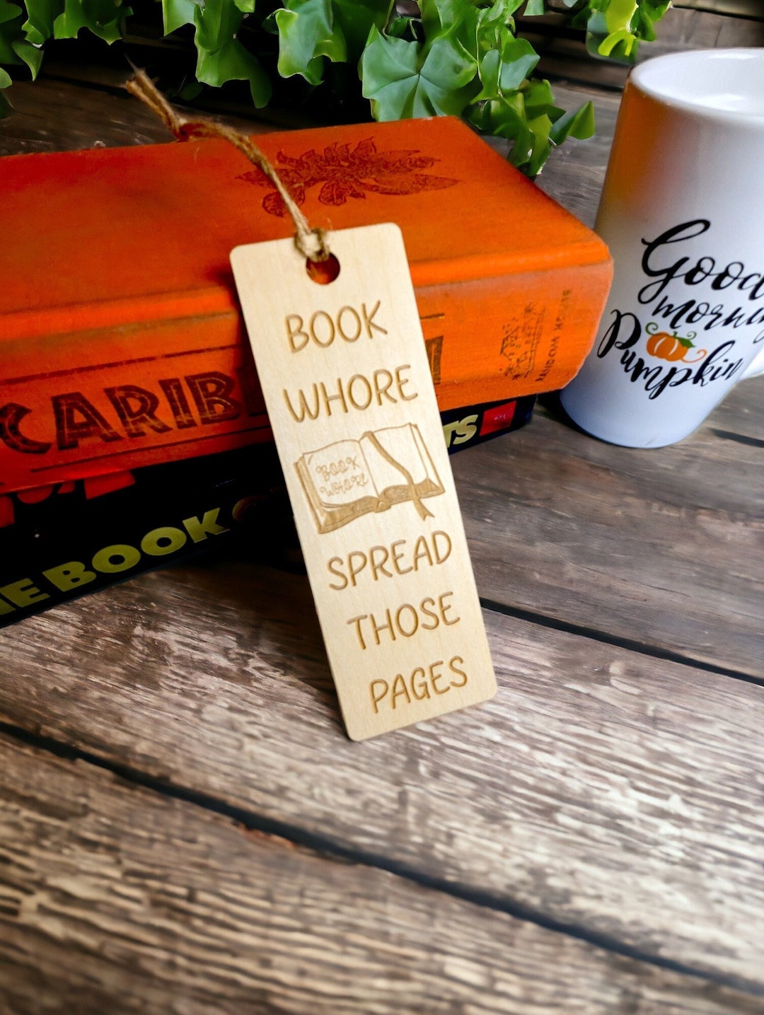 Spicy Smut Custom Engraved Bookmark With Tassel Book Whore for Those ...