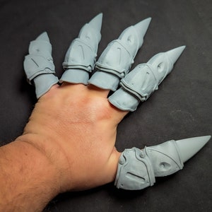 Medieval Armored Gauntlet Claws for Cosplay - Etsy