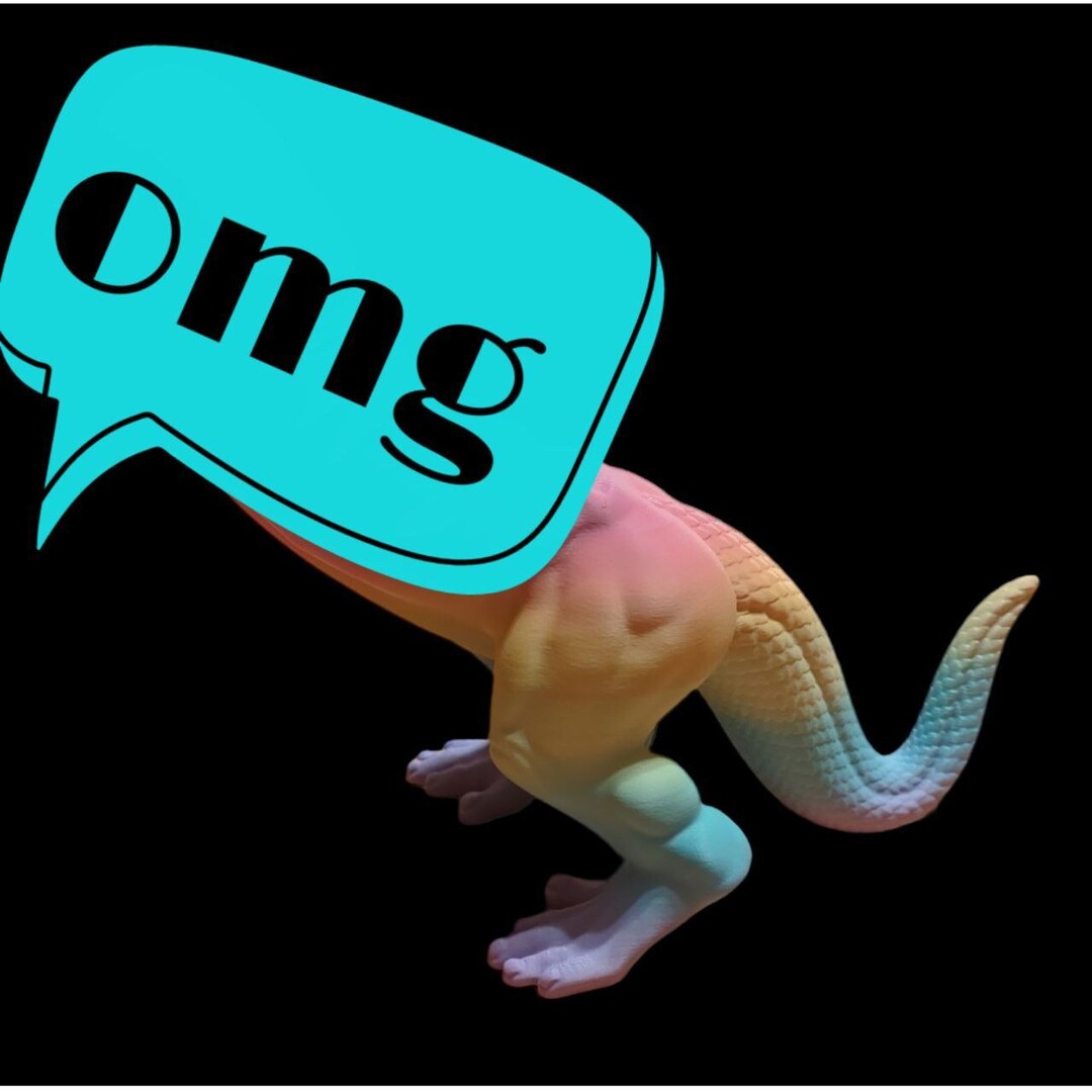 D-rex the Mighty Dickasaur Ultimate 3D Printed Gift - Etsy